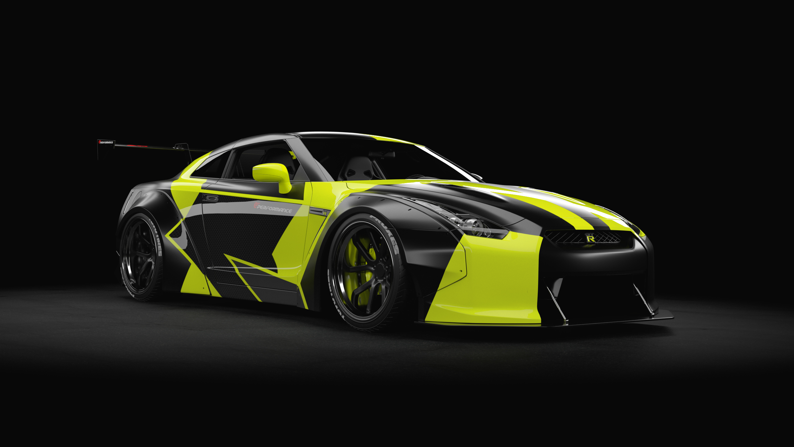 Best Liberty Walk Nissan GT-R Wrap Design by Essellegi Performance