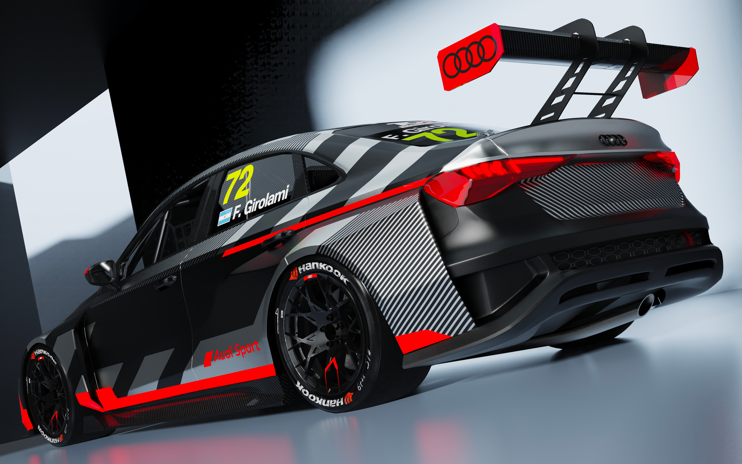 TCR Livery Design - Aikoa Racing Audi RS3 LMS